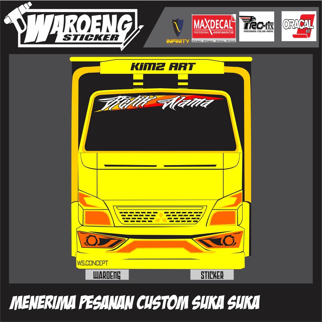 Jual STICKER KACA RAGASA HINO DOBLE CANTER CANTER L300 PICKUP | Shopee ...