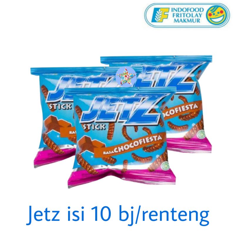 Jual JETZ Snack coklat Fiesta tortilla beef BBQ 10 bj renteng | Shopee ...