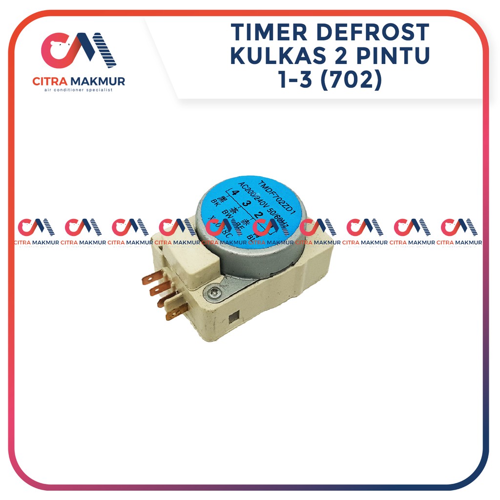 Jual Timer Defrost Kulkas merk 1 3 1-3 Refrigerator merek 2 pintu 702 ...