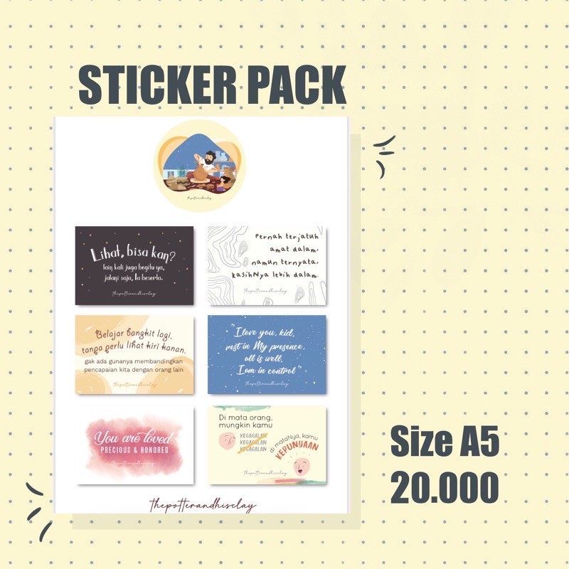 Jual STIKER KUTIPAN ROHANI #3 | Shopee Indonesia