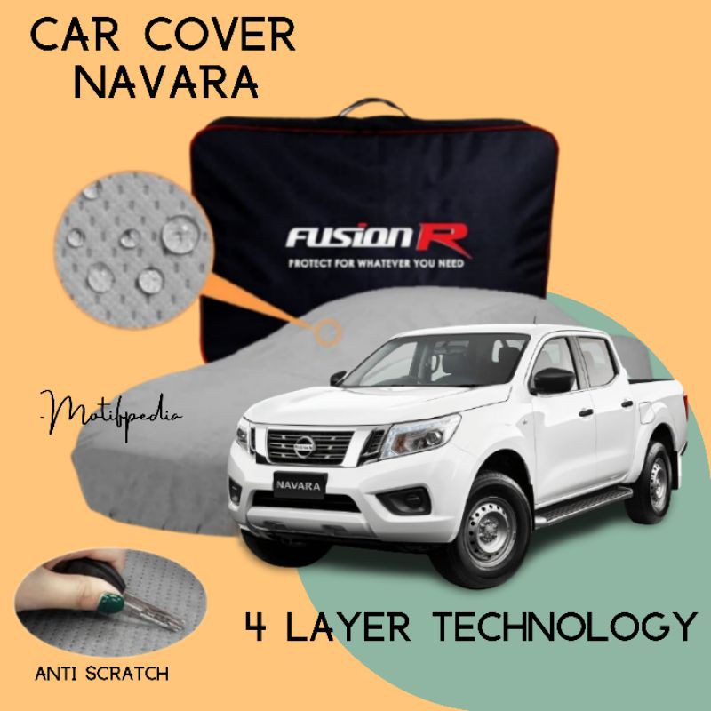 Jual COVER MOBIL NAVARA FUSION R 4 LAYER / SARUNG MOBIL NISSAN NAVARA 4 ...