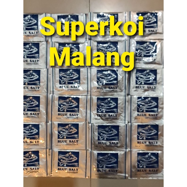 Jual Blue Salt Concentrate 5GR Ikan Obat Bluesalt 5 Gram Vitamin Garam ...