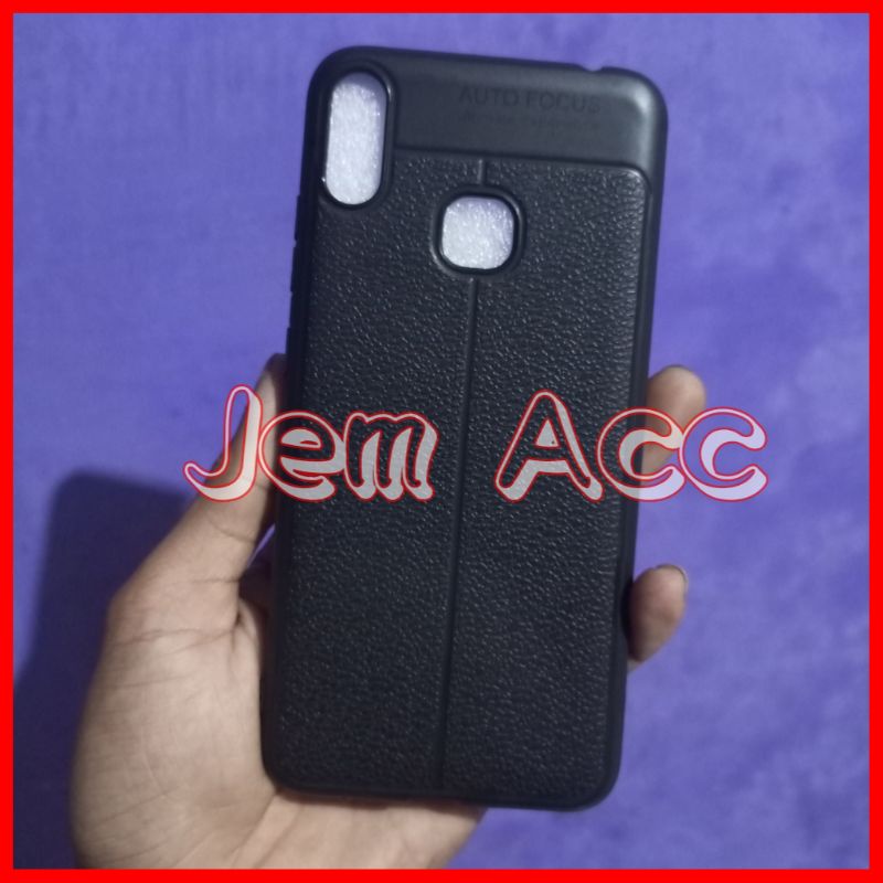 Jual Soft Case Auto Focus Infinix Hot 6X ( X623 ) Casing Carbon Hitam ...