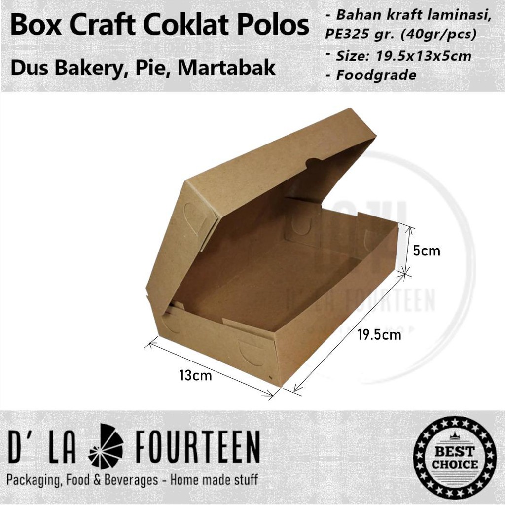 Jual CRAFT LAMINATED - Dus Donat / Box donat / Kemasan Donat / Wadah ...