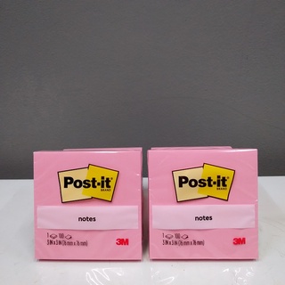 Jual 3M post it sticky notes 654 millenium pink 3inch x 3inch | Shopee ...