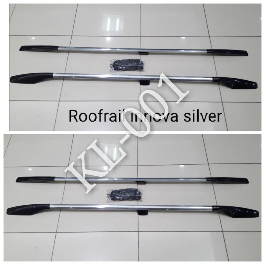 Jual roofrail roof rail variasi atas kap mobil toyota innova lama/new ...