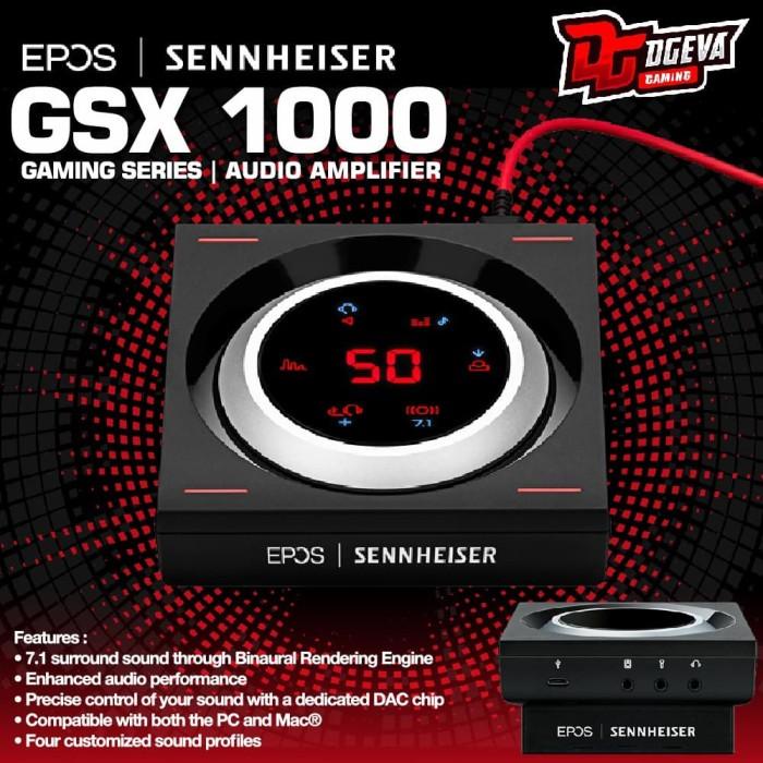 Jual Epos I Sennheiser Gsx 1000 Gaming Audio Amplifier External Sound ...