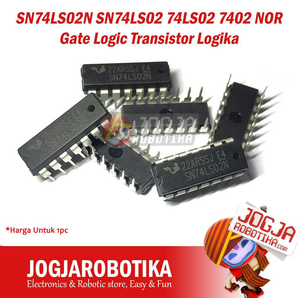 Jual SN74LS02N SN74LS02 74LS02 7402 NOR Gate Logic Transistor Logika TTL | Shopee Indonesia