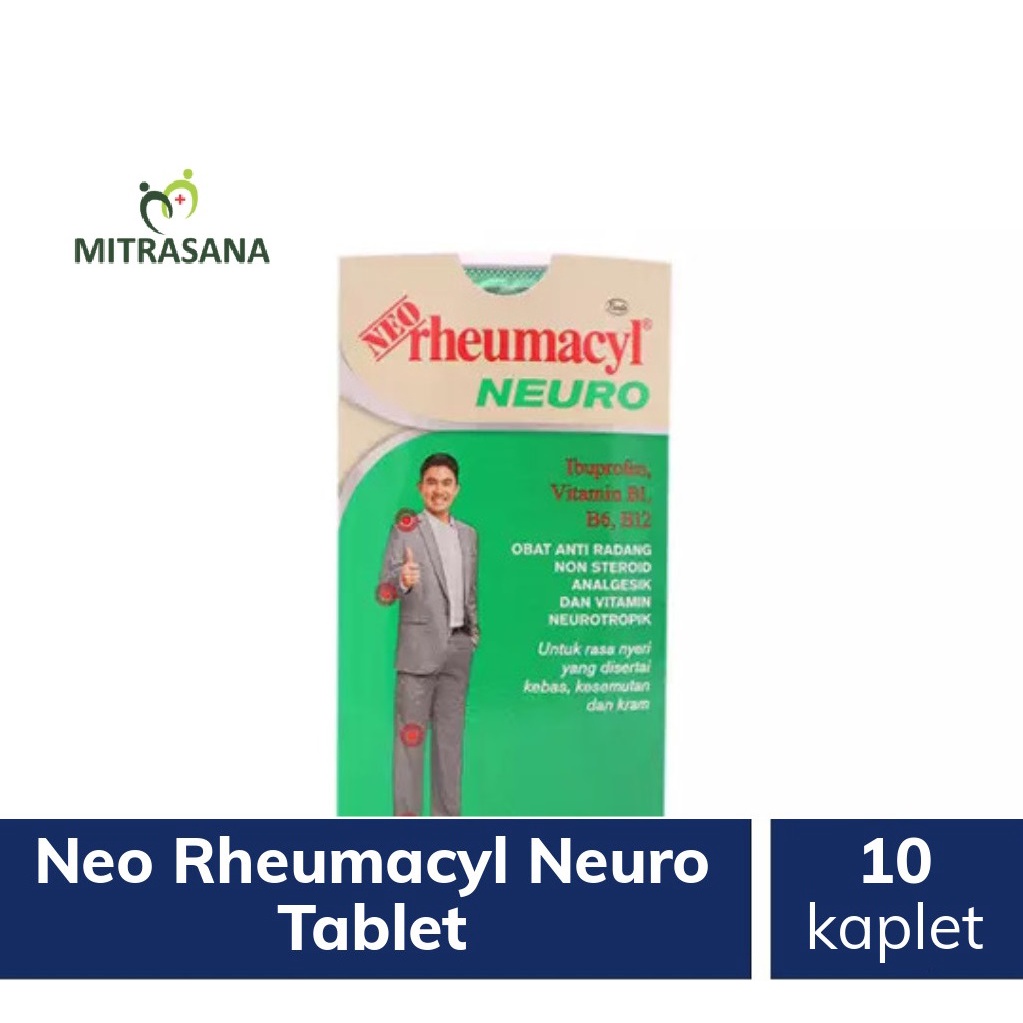 Jual NEO RHEUMACYL NEURO 1 STRIP@10 TABLET | Shopee Indonesia