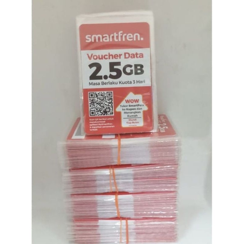Jual Voucher Smartfren 2,5GB 3 Hari | Shopee Indonesia
