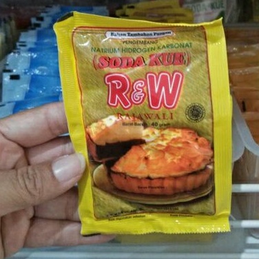 Jual Halal !! R&W Soda Kue Rajawali 40 gr/Pengembang/Cake/Roti/Bolu ...