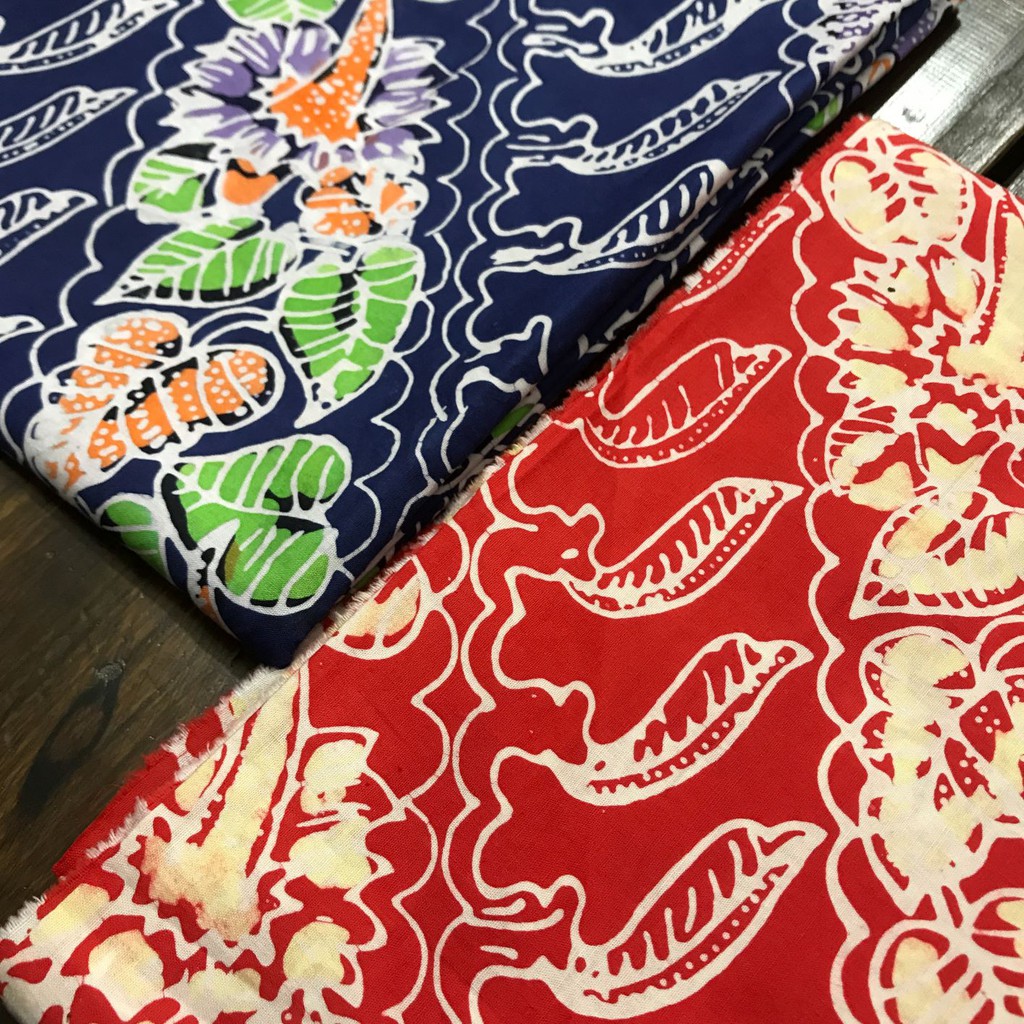 Jual Batik Bogor Motif Tilu Sauyunan - Batik Cap dan Colet IV ...