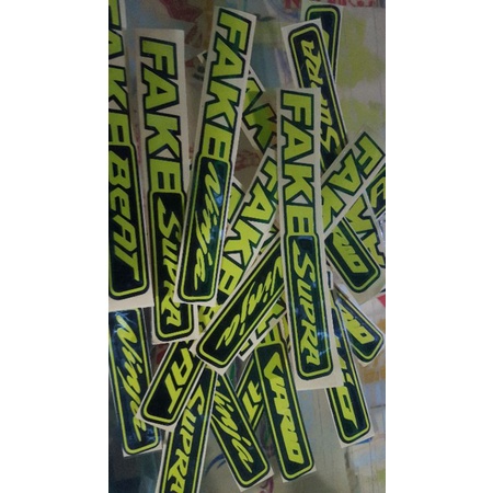 Jual stiker fake beat/fake mio/fake ninja/vake vario | Shopee Indonesia