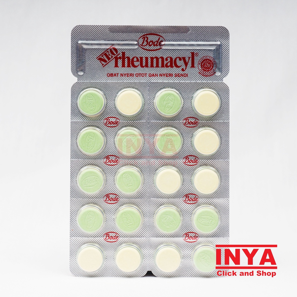 Jual NEO RHEUMACYL BODE 20 Tablet Lapis Dua BLISTER - Obat Nyeri Otot ...