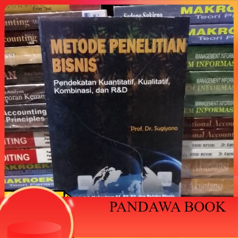 Jual Metode Penelitian Bisnis Pendekatan Kuantitatif Kualitatif