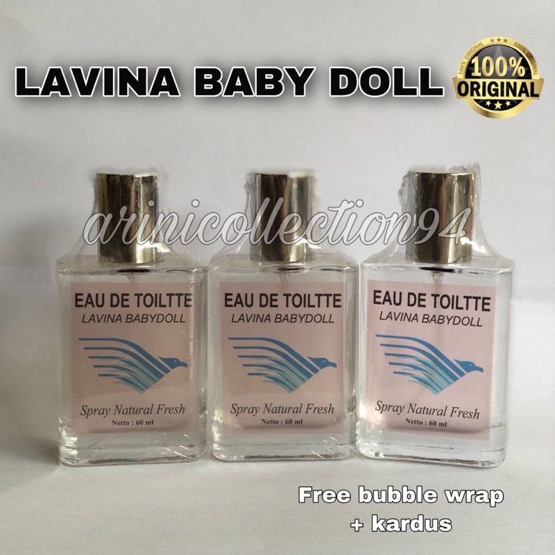 Jual PARFUM GARUDA INDONESIA / EDT / LAVINA BABY DOLL 60ML/100ML | Shopee Indonesia