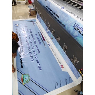Jual cetak spanduk banner baliho flexi 440 korcin murah | Shopee Indonesia
