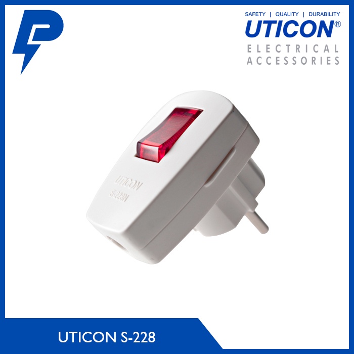 Jual UTICON STEKER + SAKLAR S-228 | Shopee Indonesia