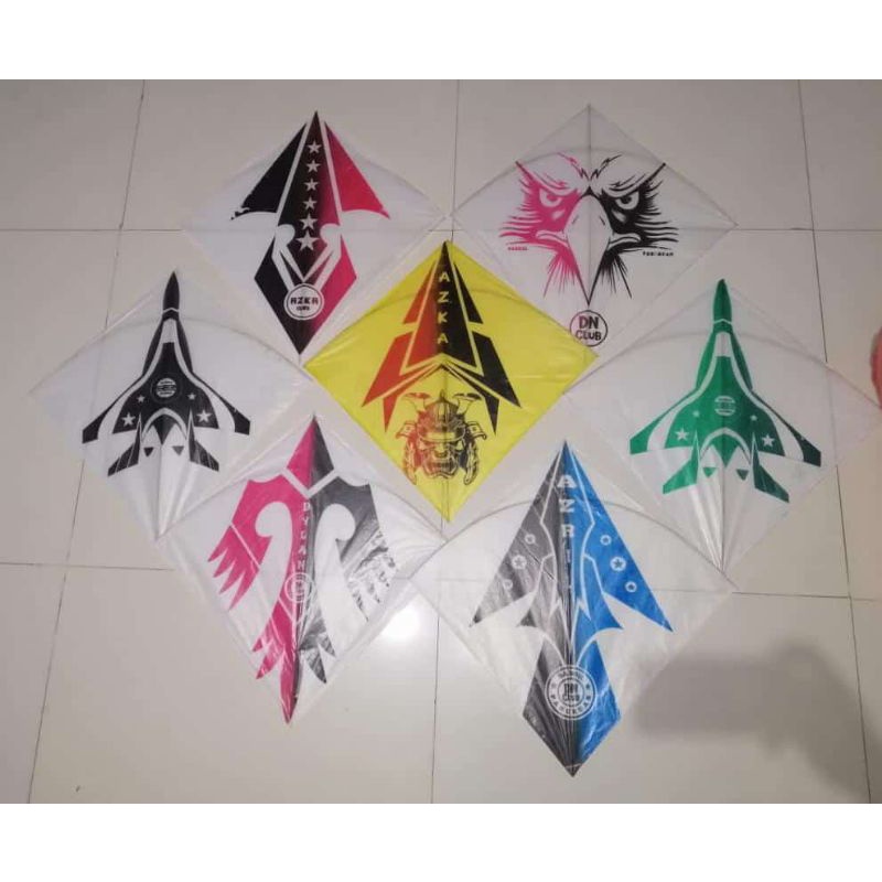 Jual Layangan sukoi sukoy shukoi shukoy (isi 50pcs) mainan tradisional ...