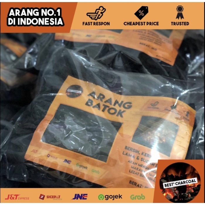Jual Arang Batok Kelapa BBQ Premium Panggang Food Grade Areng Barbeque ...
