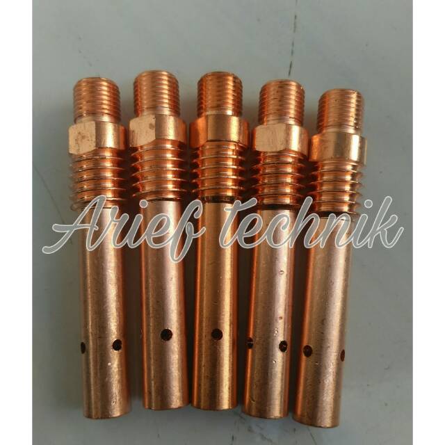 Jual Tip holder / tip body mig welding / co2 type panasonic 350a ...