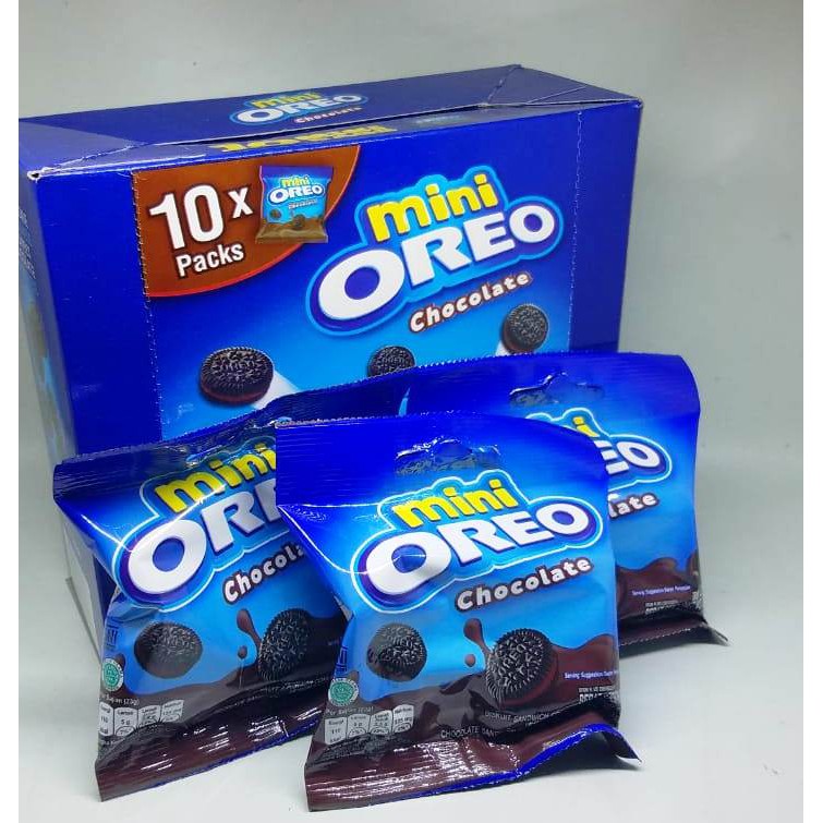 Jual mini oreo biskuit 10packx23grm | Shopee Indonesia