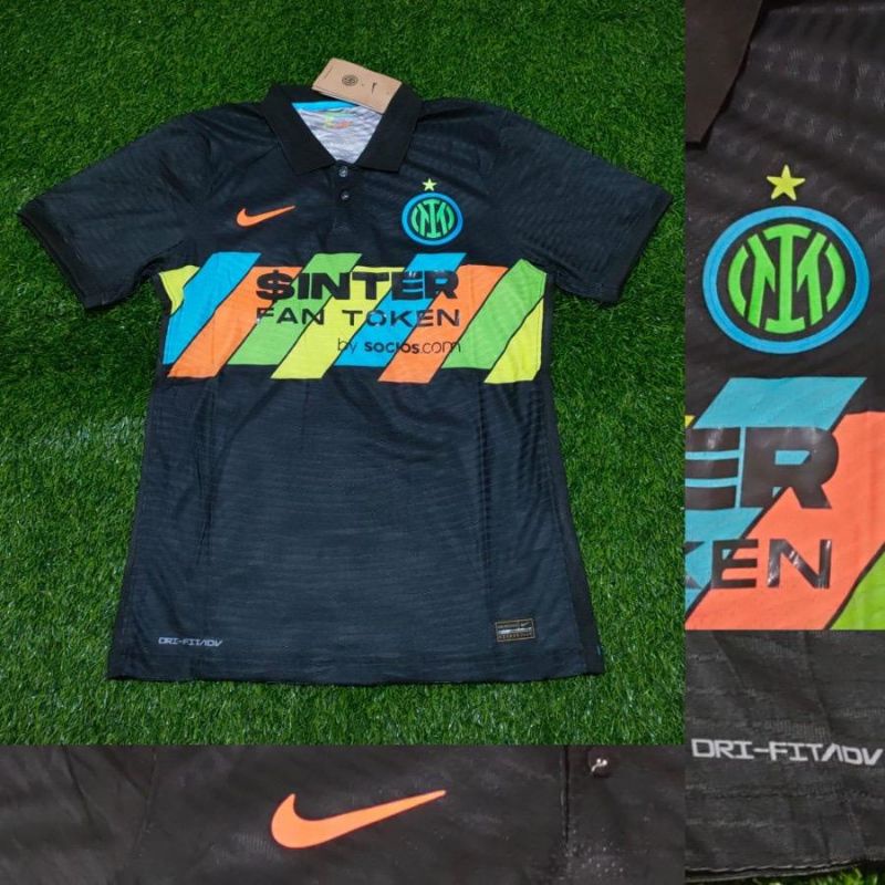 Jual JERSEY BOLA INTER MILAN 3RD 2021/2022 GRADE ORI | Shopee Indonesia