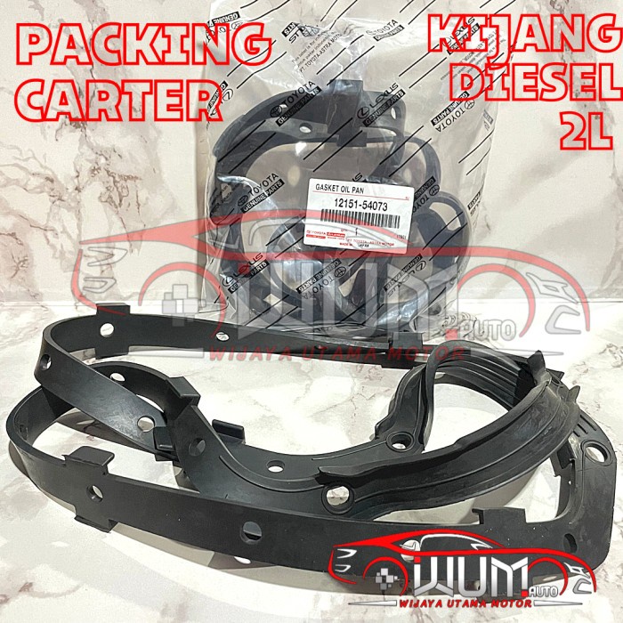 Jual GASKET OIL PAN PACKING CARTER PAKING KARET BAK OLI KIJANG DIESEL ...