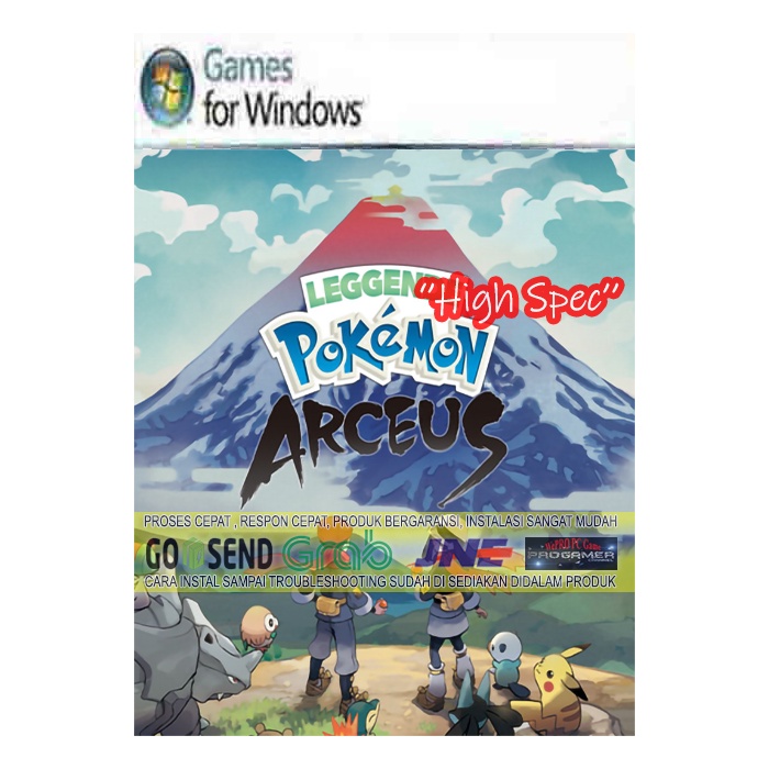 Jual POKEMON LEGENDS ARCEUS + RYUJINX EMU + EMUSAK - DVD - PC GAME ...