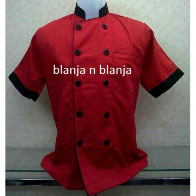 Jual Uniform Chef/ Baju Koki/Seragam Koki | Shopee Indonesia