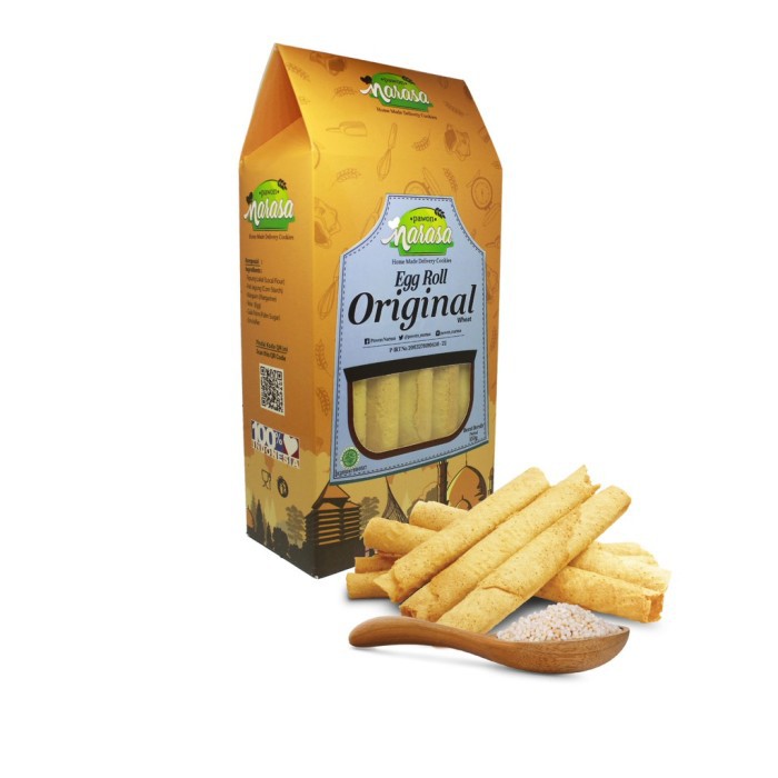Jual Pawon Narasa Snack Egg Roll - Original - 130gr | Shopee Indonesia