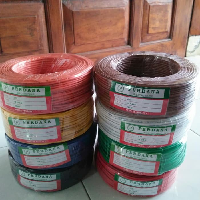 Jual Kabel Serabut NYAF Merk Perdana Tembaga Murni 1,5mm 16AWG 100mtr | Shopee Indonesia