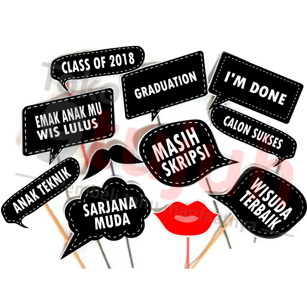 Jual Properti photo booth Wisuda #1 | Shopee Indonesia