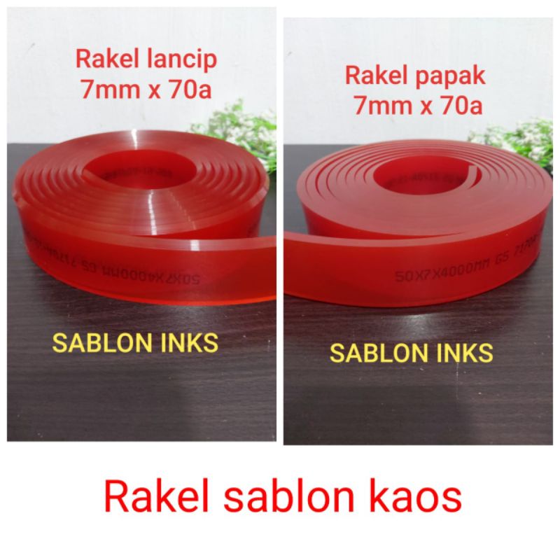 Jual Rakel merah lancip dan papak 7mm x 70a | Shopee Indonesia