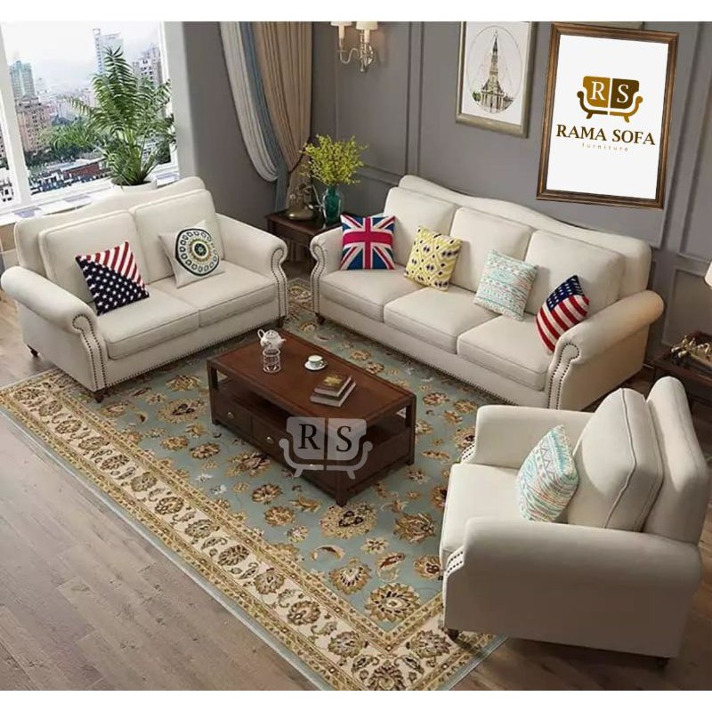 Jual Sofa minimalis 6 seater sofa mewah sofa modern kursi sofa tamu ...