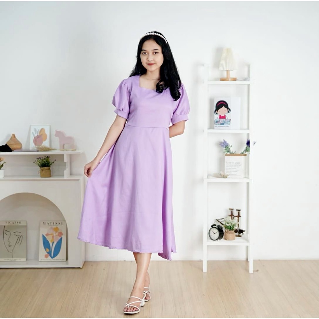 Jual Ami Collection09 - Dress Minimalis Loria / Dress Polos/ Dress ...