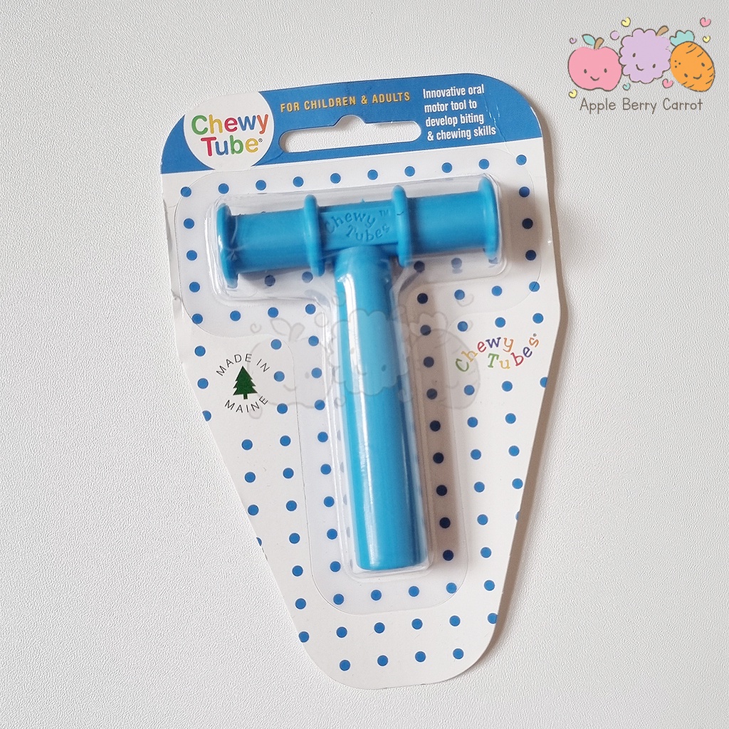 Jual Chewy Tube Blue Oral motor Chew Therapy Tubes alat terapi bicara ...