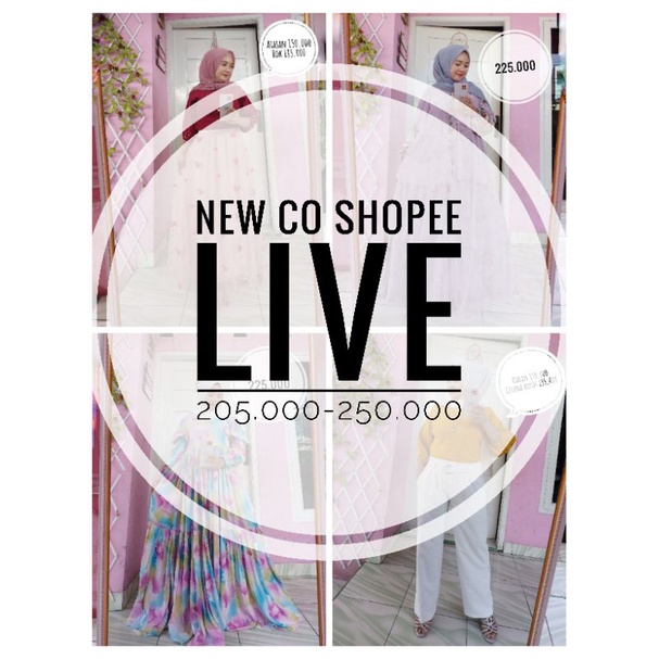 Jual NEW CO SHOPEE LIVE | Shopee Indonesia