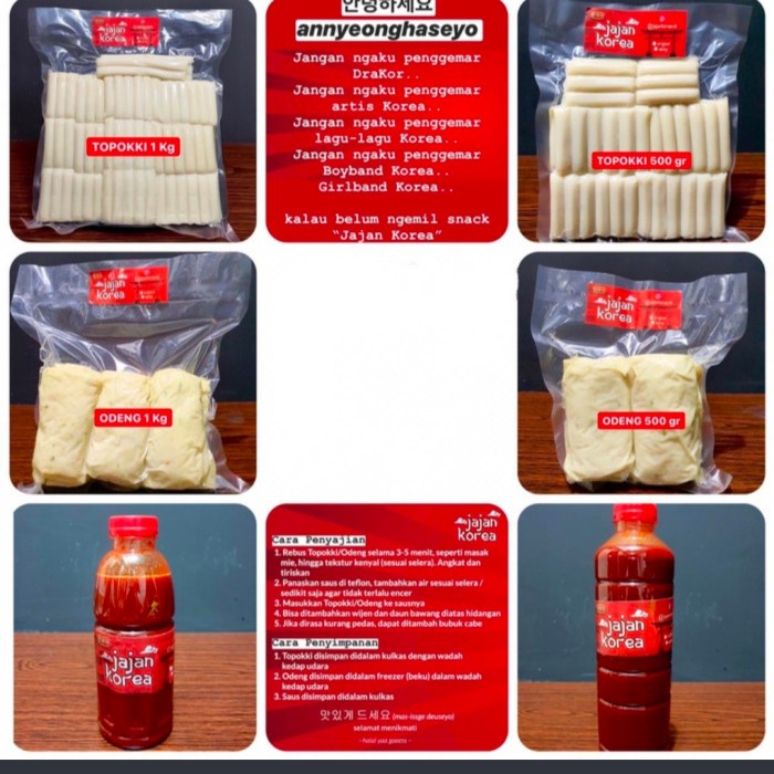 Jual Instant-Camilan- Jajan Korea Topoki Toppoki Topokki Toppokki Rice ...