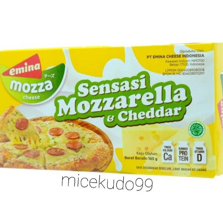 Jual EMINA CHEESE MOZZA / KEJU MOZZARELLA CHEDDAR | Shopee Indonesia
