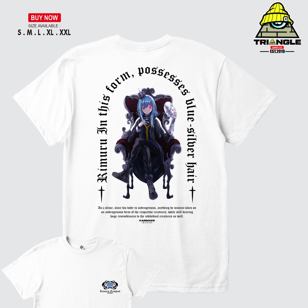 Jual TRIANGLE Kaos Baju Anime TENSEI SHITARA RIMURU TEMPEST Kaos Anime ... Jual TRIANGLE Kaos Baju Anime TENSEI SHITARA RIMURU TEMPEST Kaos Anime ...