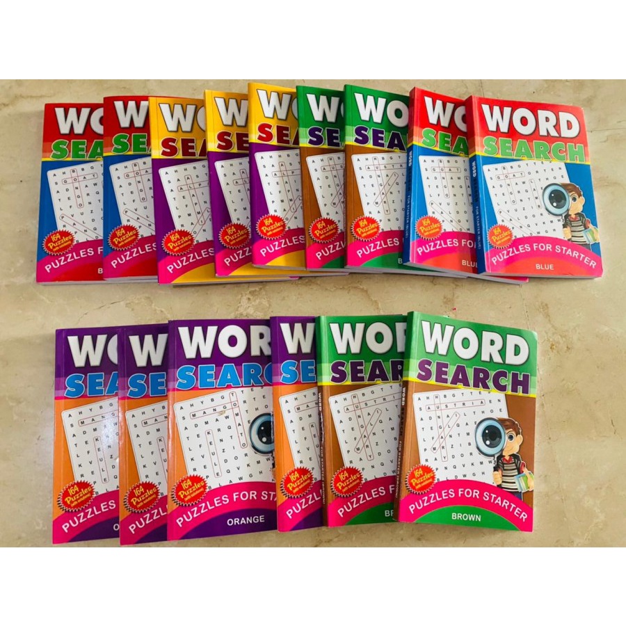 Jual Word Search Puzzles for starters | Shopee Indonesia