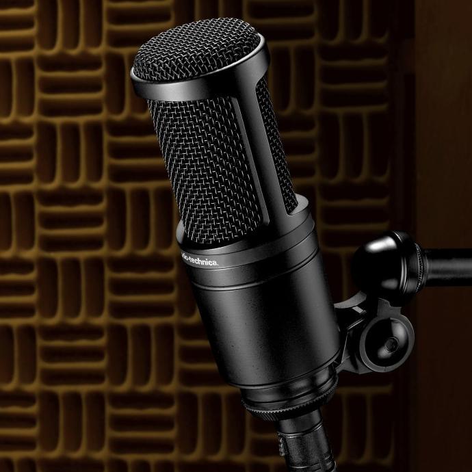 Jual Audio Technica At2020 / At 2020 Cardioid Condenser Microphone ...