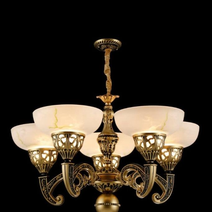 Jual LAMPU GANTUNG HIAS KLASIK ANTIK 5 LAMPU BESI TEMPA sale | Shopee ...