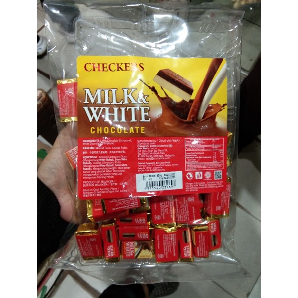 Jual Checkers Mini Chunky Chocolate / Cokelat Susu Malaysia / Milk ...