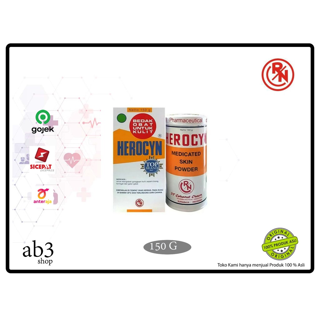 Jual HEROCYN BEDAK KULIT 150 GRAM / HEROCIN BEDAK KULIT 150 G / ANTI ...