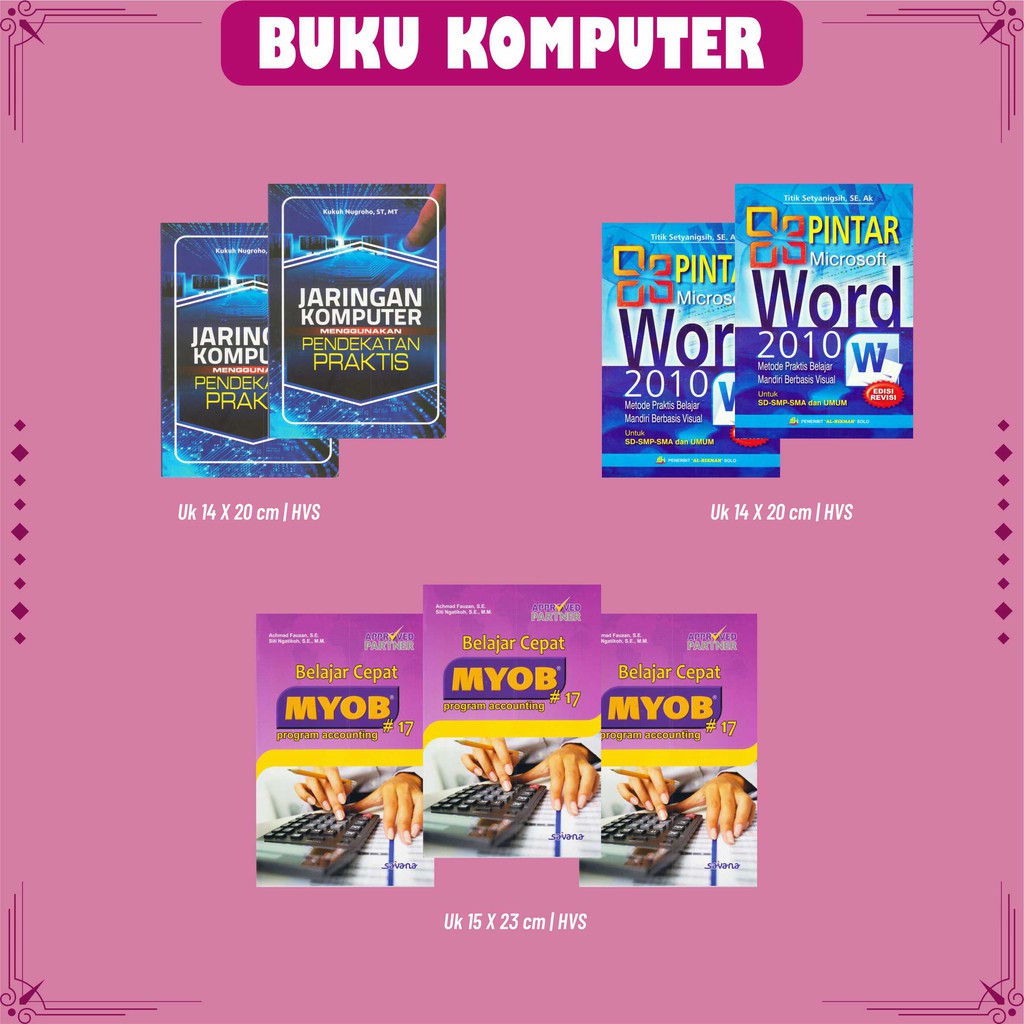 Jual Buku Komputer : Jaringan Komputer Menggunakan Pendekatan Praktis ...