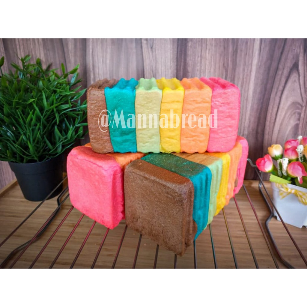 Jual ROTI TAWAR BANDUNG RAINBOW / PELANGI / SUPPLIER UMKM | Shopee ...