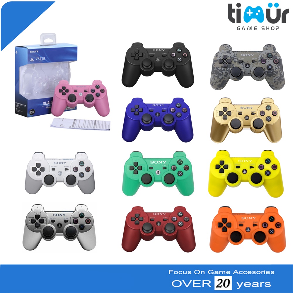 Jual Stick Stik PS3 PC Laptop Wireless Original Pabrik Warna | Shopee ...