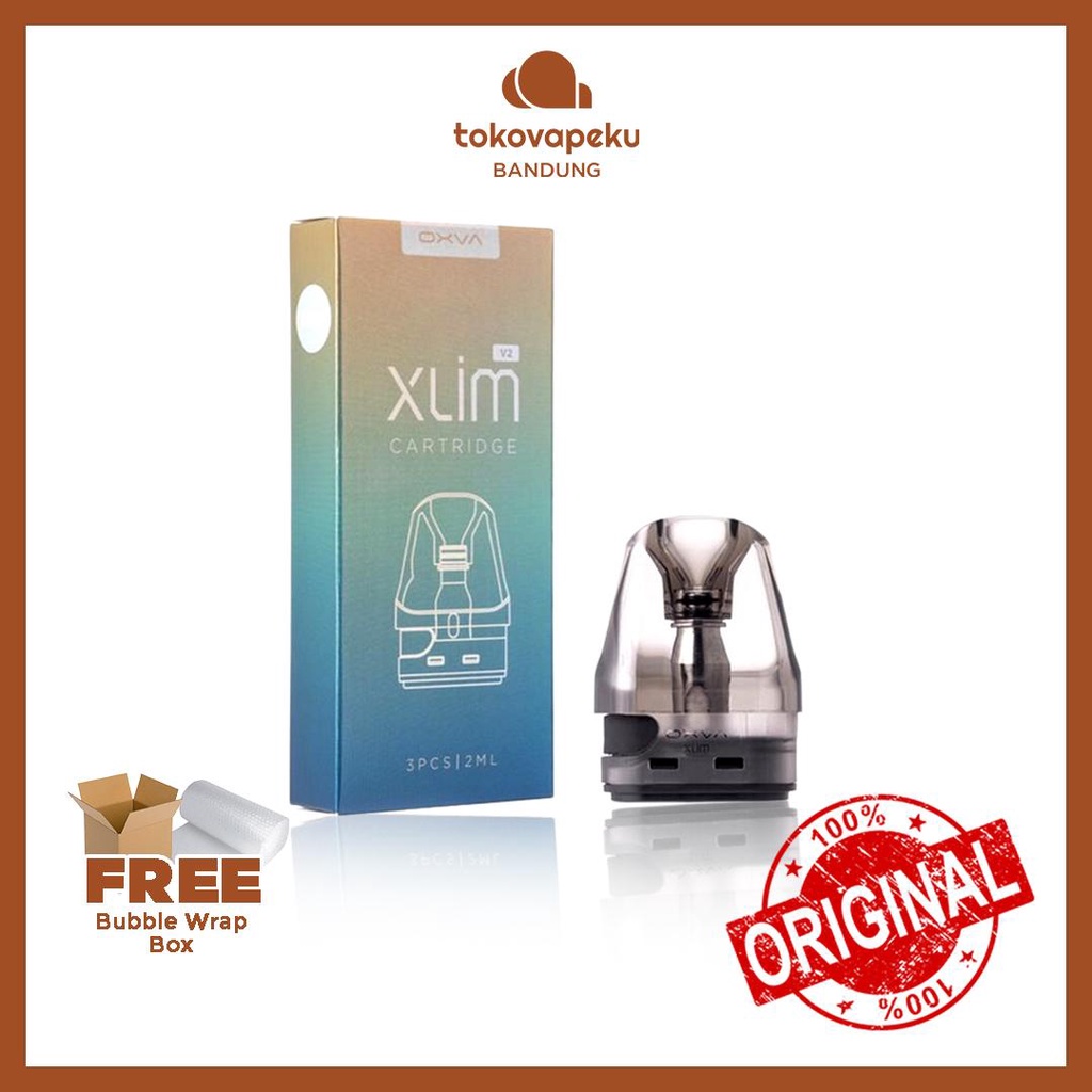 Jual CARTRIDGE XLIM POD KIT 2ML CATRIDGE XLIM V2 ORIGINAL by OXVA ...